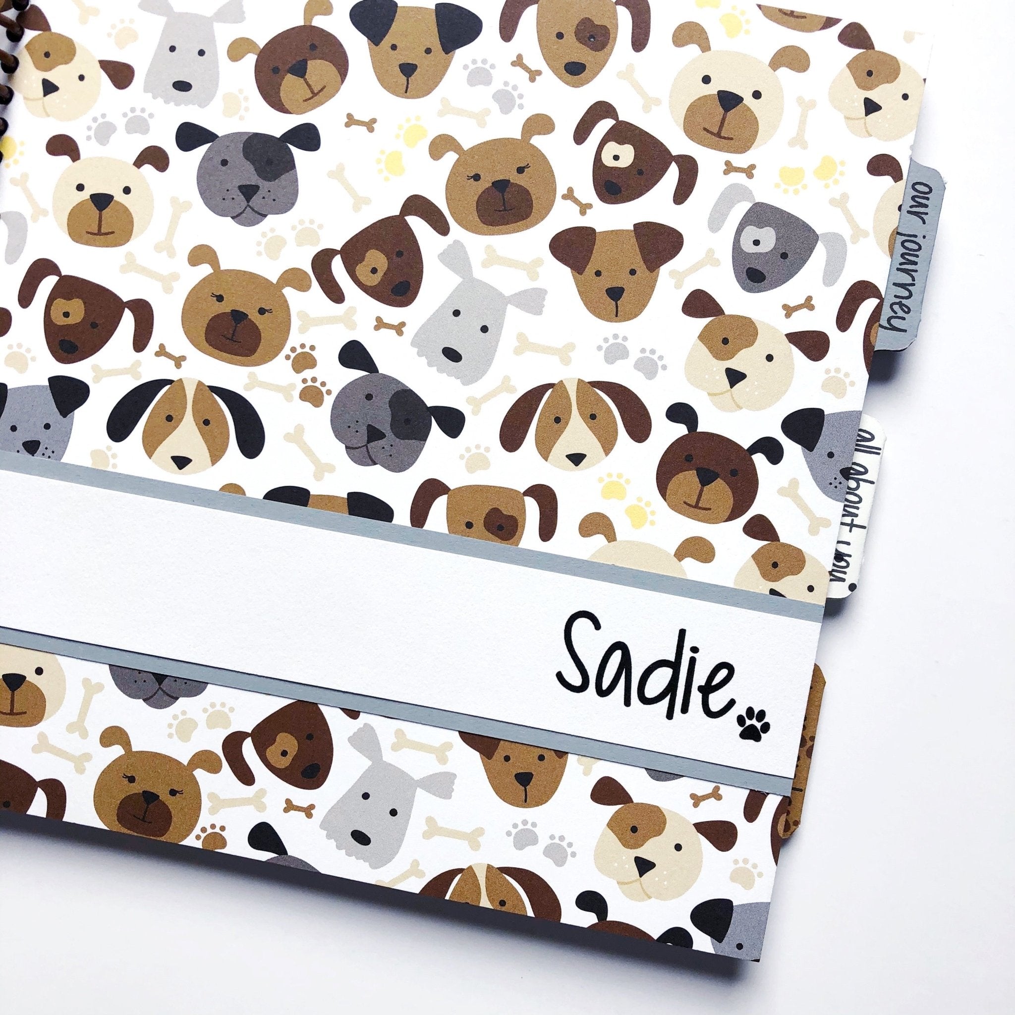 Dog Books Puppy Journal New Puppy Gift Dog Gift – spunkandlove